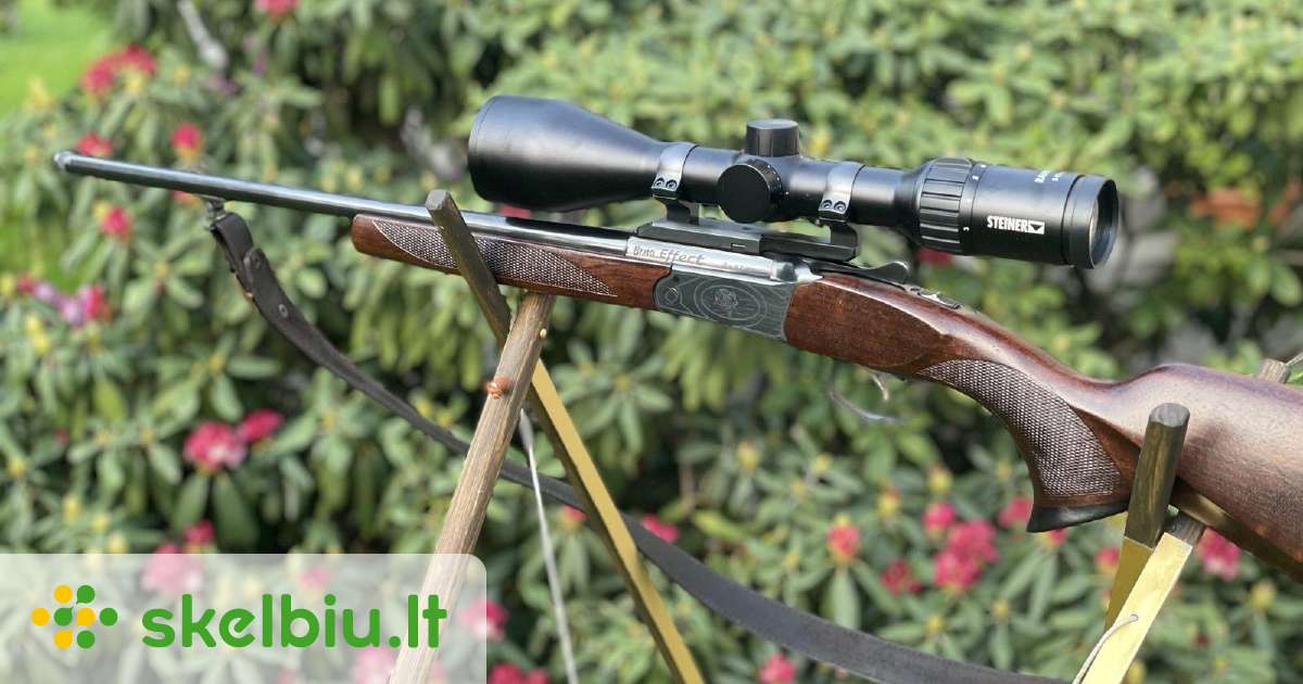 Brno Effect 8x57 JRS su optika Steiner Ranger - Skelbiu.lt