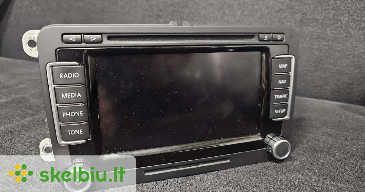 VW Rns 510 multimedija su LED ekr. - Skelbiu.lt