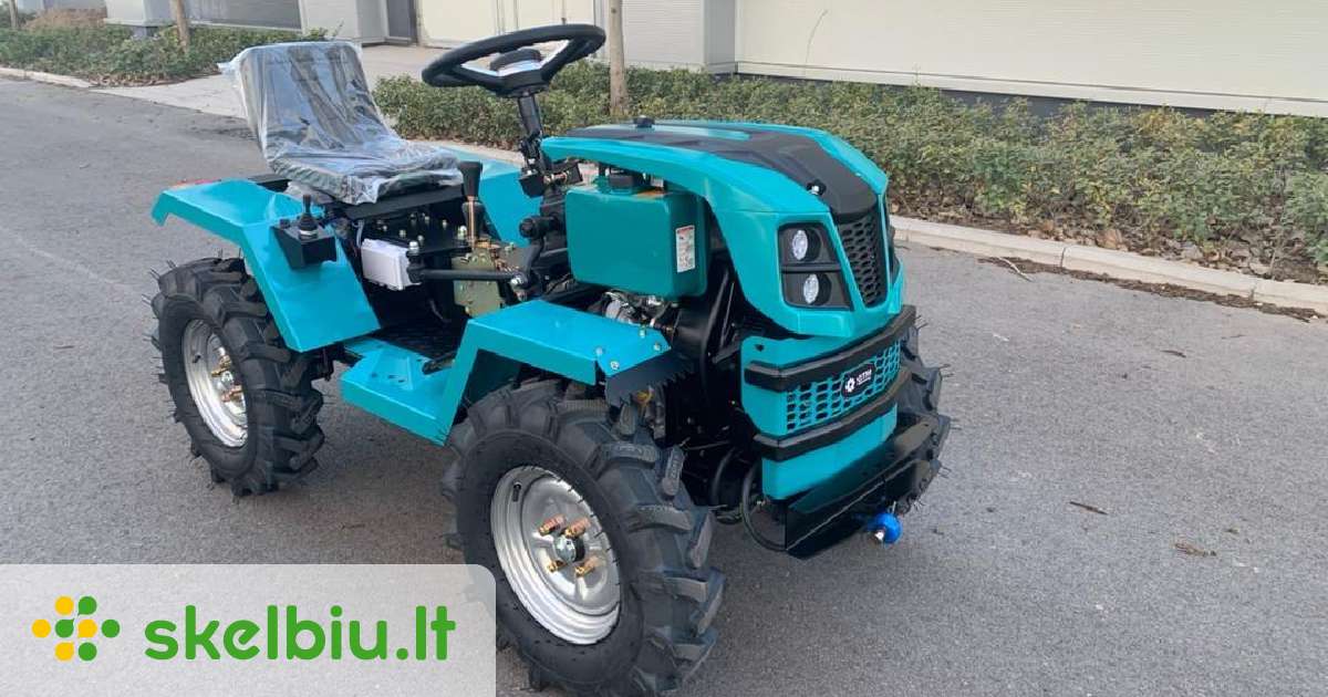 4x4 Gtm Mini Traktorius 20hp Dyzelinas / Benzinas - Skelbiu.lt