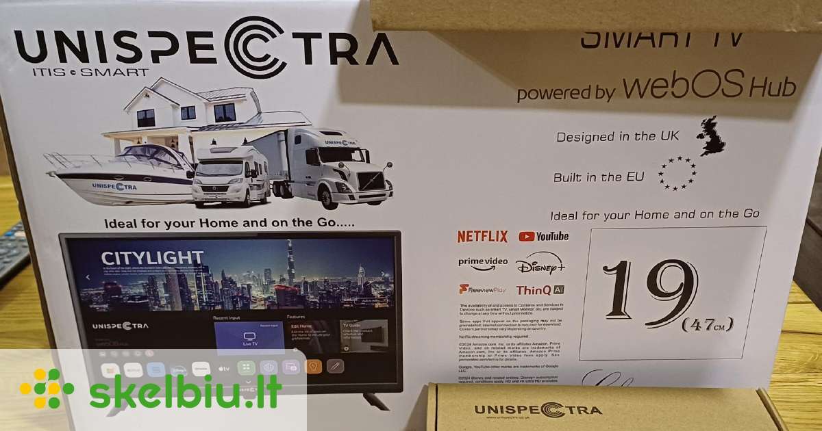 Naujas Unispectra Smart TV - Skelbiu.lt