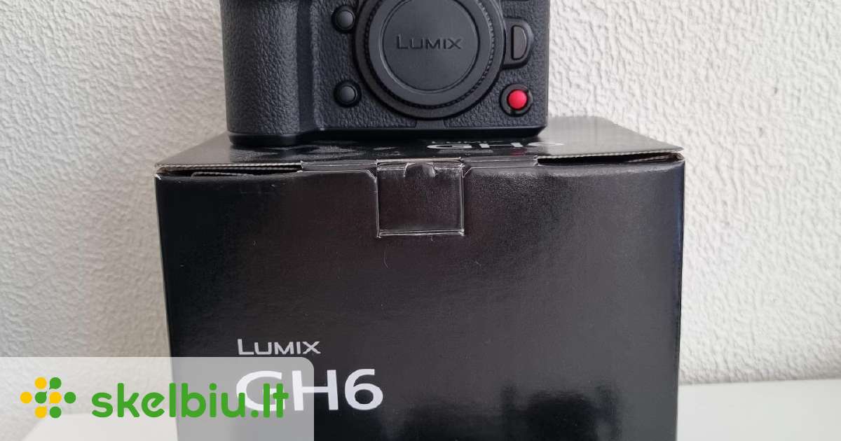 panasonic lumix gh6 skelbimai - Skelbiu.lt