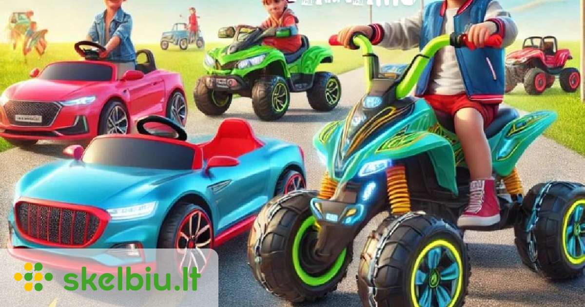 Akumuliatoriniai automobiliai vaikams - Skelbiu.lt