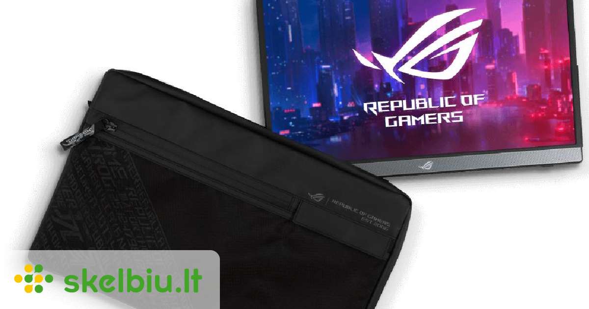 Nešiojamas Asus Rog 15.6" 144hz ekranas - Skelbiu.lt