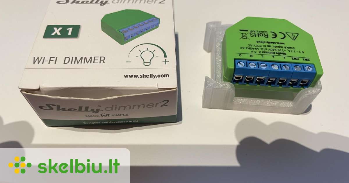 Shelly WiFi dimeris - Skelbiu.lt