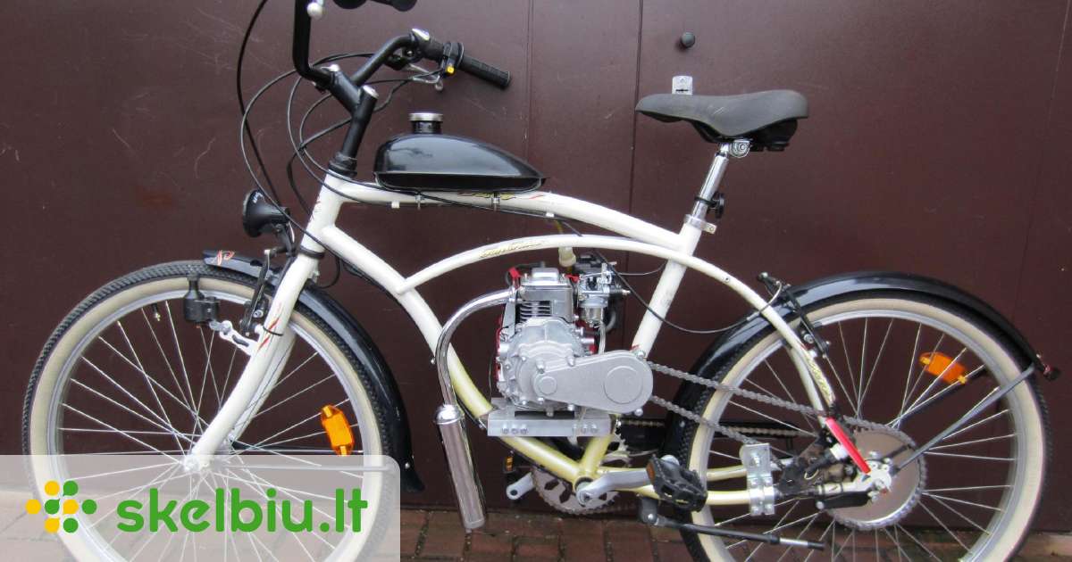 Motorinis dviratis Fun Cruiser Texo 4 taktu - Skelbiu.lt