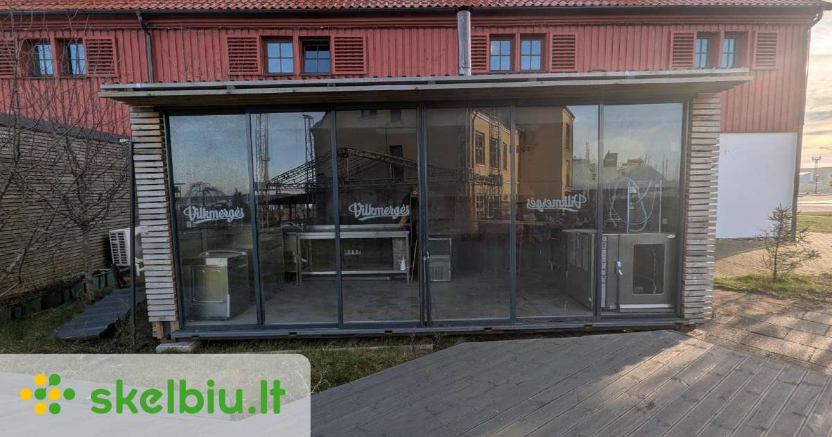 Įstiklinta mobili terasa su elektra ir vandeniu - Skelbiu.lt