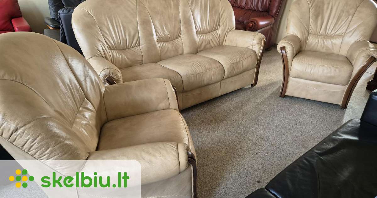 Labai gražus, puikus, itališkas sofų komplektas. - Skelbiu.lt