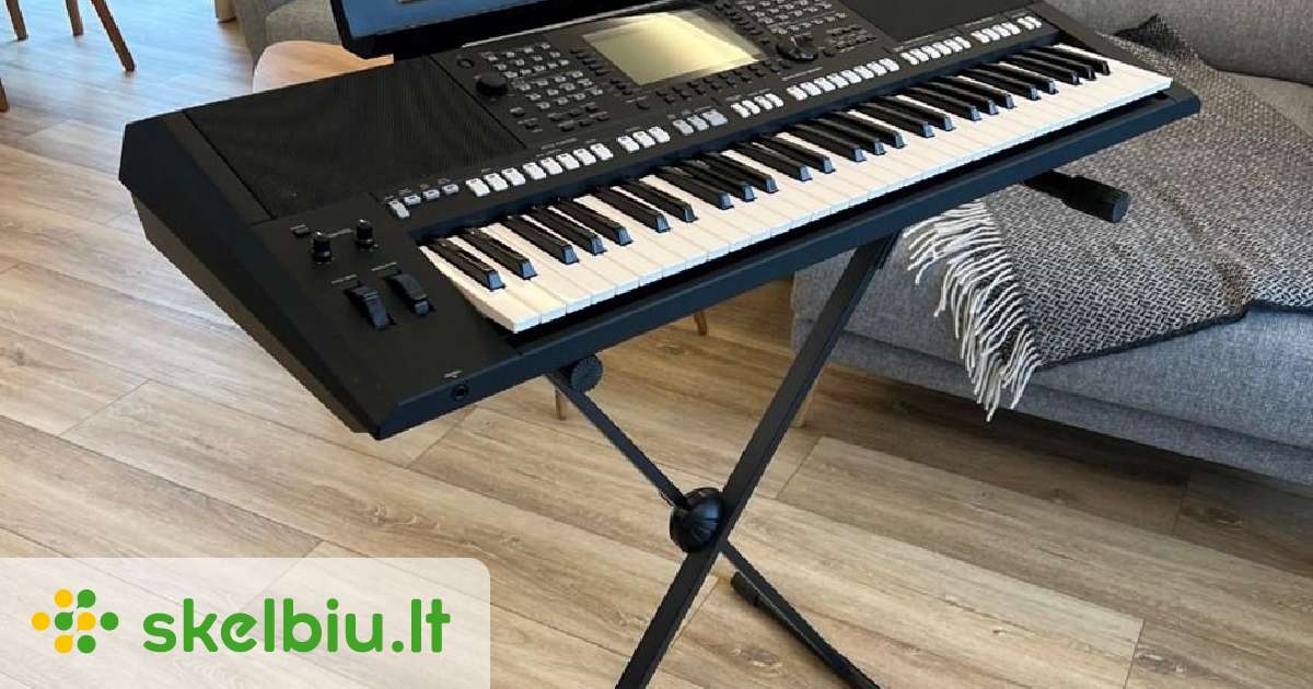Yamaha Psr-s775 (su akomponimentu). - Skelbiu.lt
