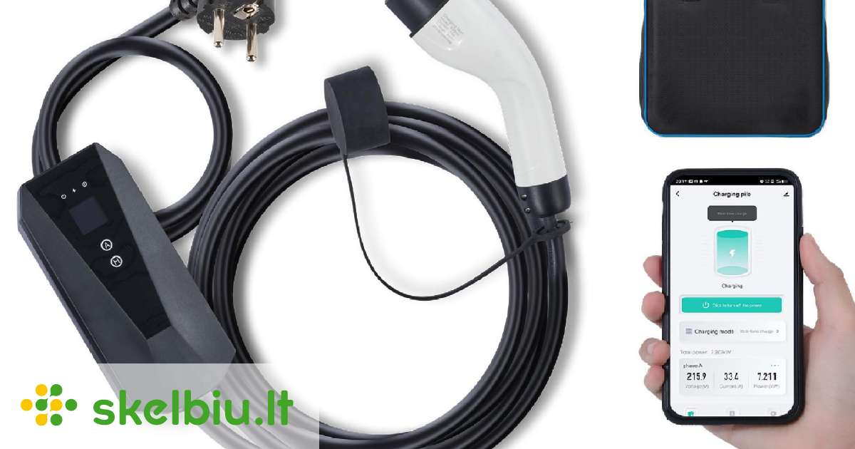 elektromobilio pakrovejas type 2 skelbimai - Skelbiu.lt