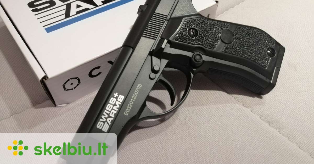 Swiss Arms Beretta M84 4.5mm - Skelbiu.lt