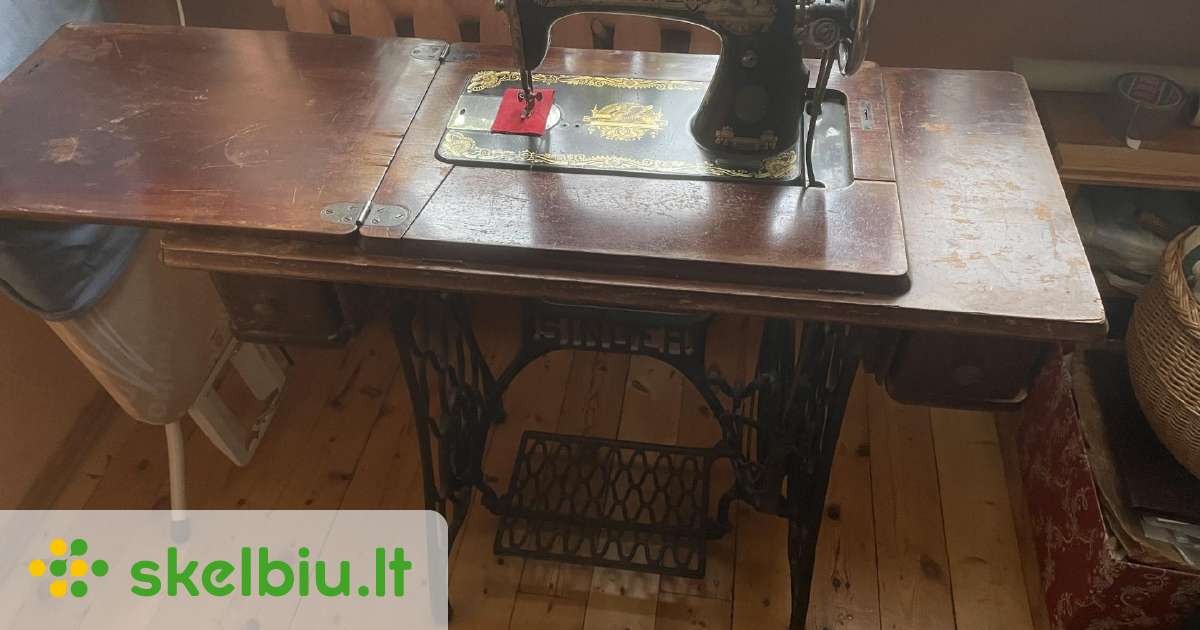 Antikvarinė Singer siuvimo mašina - Skelbiu.lt