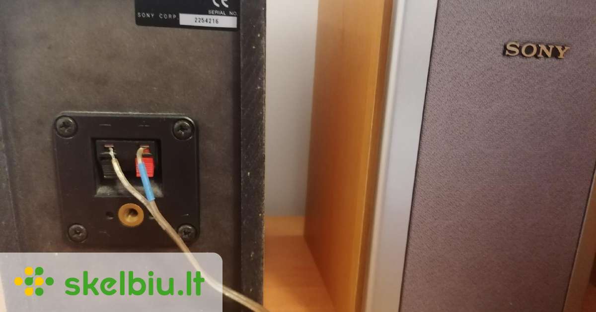 Sony Ss-msp55 kolonėlės 8ohm + Dvd/CD Sony - Ns430 - Skelbiu.lt