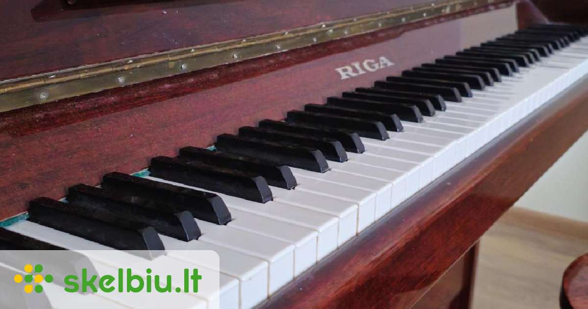 Pianinas "Riga" - Skelbiu.lt