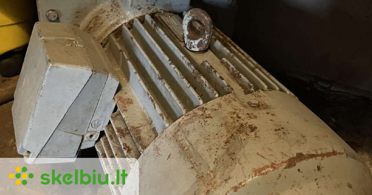 Cekiskas variklis su reduktorium. - Skelbiu.lt