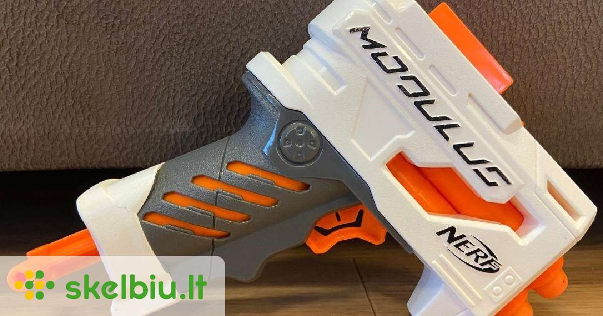 Nerf šautuvas Modulus Grip Blaster #B7169 - Skelbiu.lt