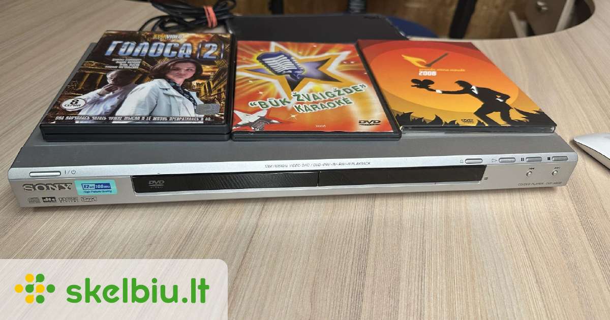 Sony Dvp-ns32 Dvd grotuvas ir 3 diskai - Skelbiu.lt