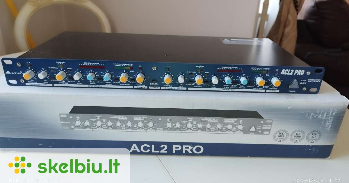 Alto Acl2 Pro Kompresorius ,limiteris, geitas - Skelbiu.lt