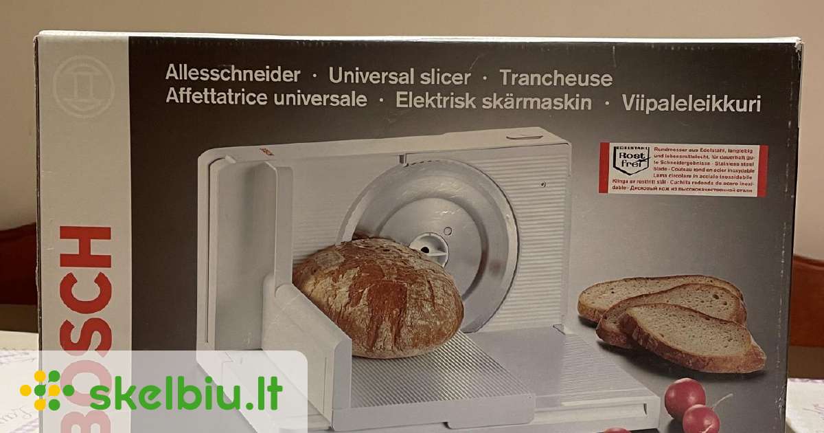Elektrinė Pjaustykle Bosch - Skelbiu.lt