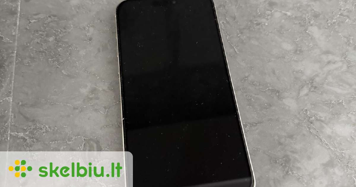 Apple iPhone 15 Pro Max 256gb Natural su 2 Sim - Skelbiu.lt