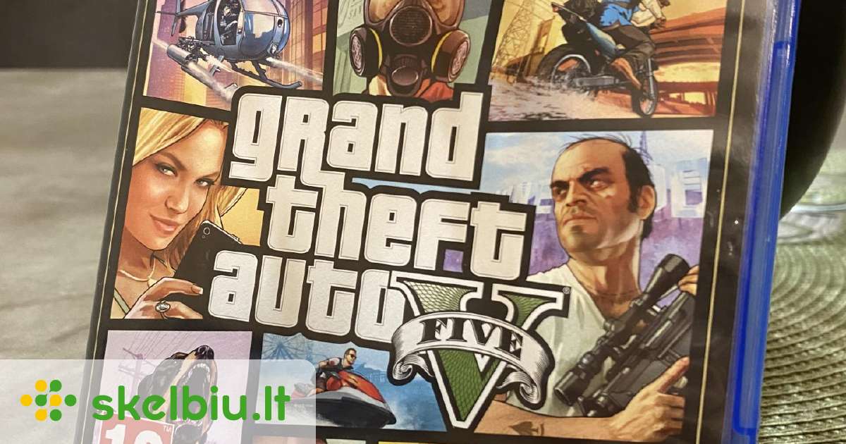Gta 5 premium žaidimas Ps4 edition - Skelbiu.lt