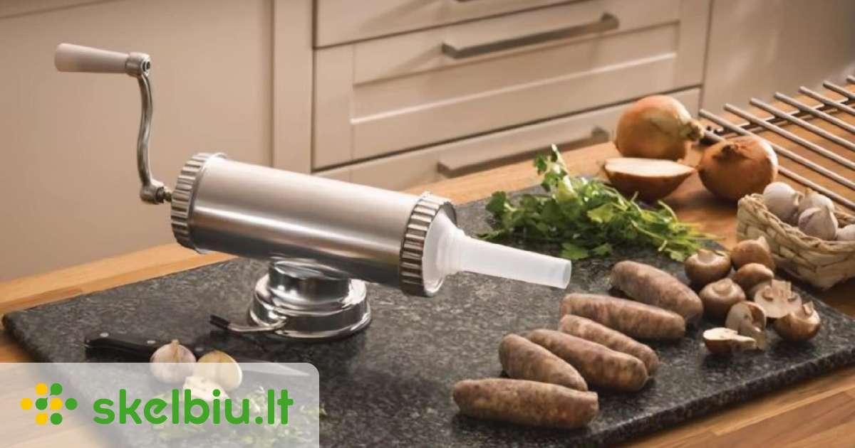 Dešru-dešreliu gaminimo aparatas - Skelbiu.lt