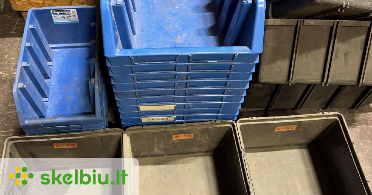 Varžtų,sandeliavimo dėžutės - Skelbiu.lt