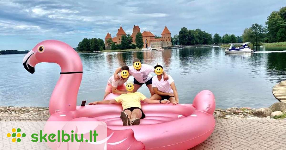 Pripučiamas plaustas Flamingas - Skelbiu.lt