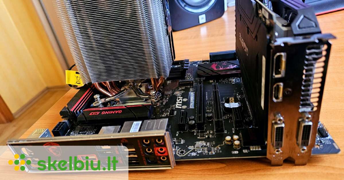 Z170a Gaming M3 + i5 6600k+gtx 1060 6gb Komplektas - Skelbiu.lt