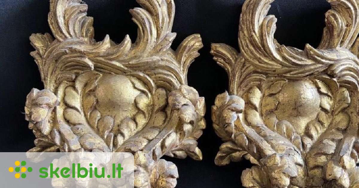 Du baroko ornamentai (18 amžius) - Skelbiu.lt