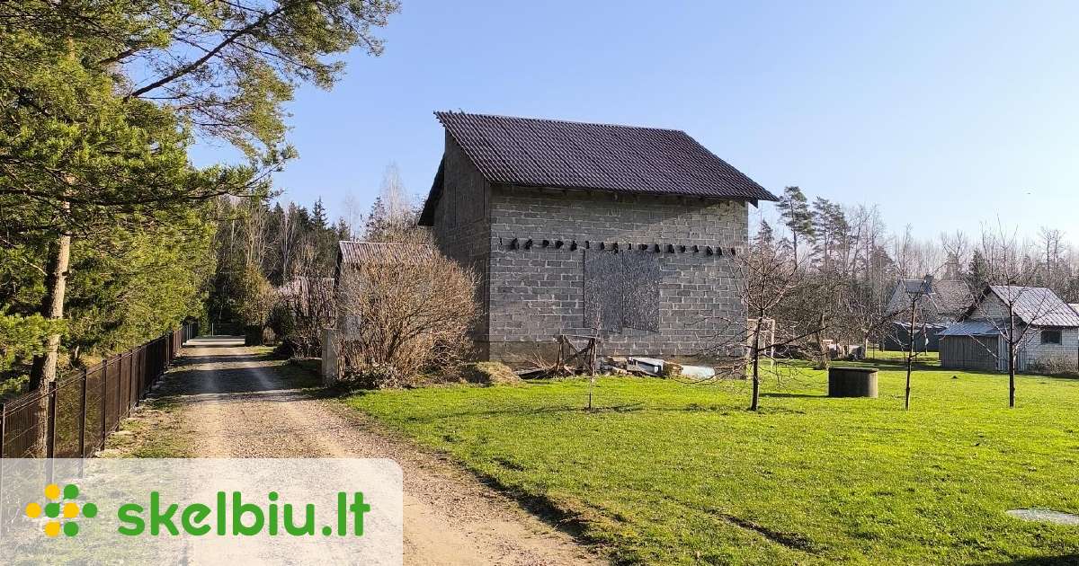 Namas, Kretingos r. Rubulių k. Minijos g., mūrinis sodo namas ...