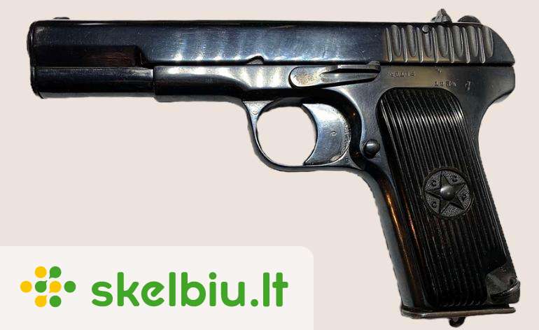 Pistoletas Tokarev TT 7.62x25 - 1934m. - Skelbiu.lt