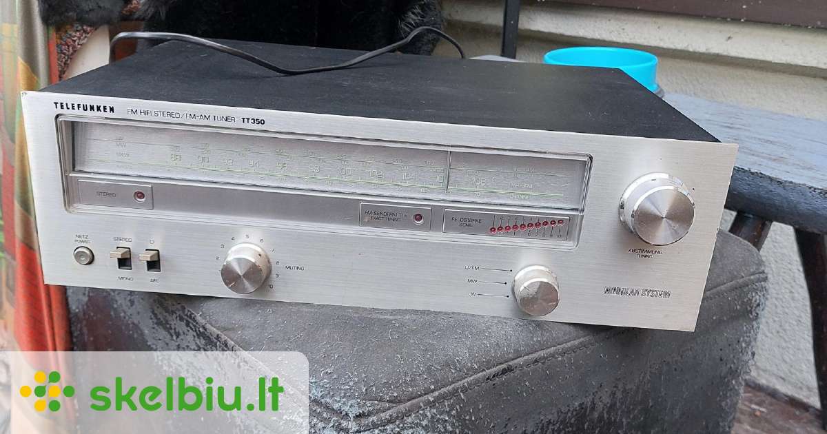 Telefunken tuner Tt350 - Skelbiu.lt