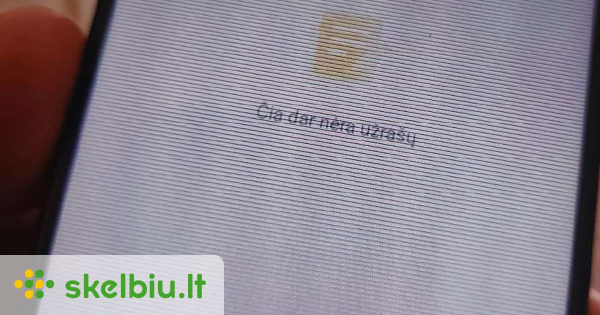 Xiaomi Redmi Note 9 Pro M2003j6b2g Tik ekranas - Skelbiu.lt