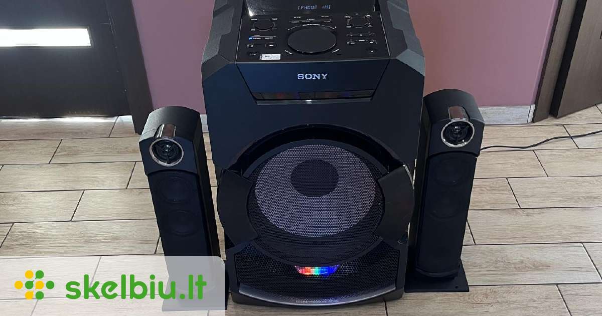 Sony Mhc-gt5d Belaidė garso kolonėlė. - Skelbiu.lt