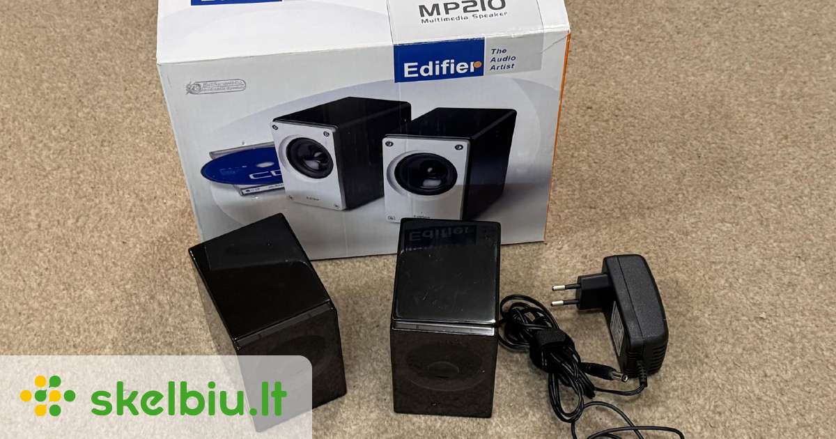 Stereo kompiuterio kolonėlės Edifier Mp210 - Skelbiu.lt