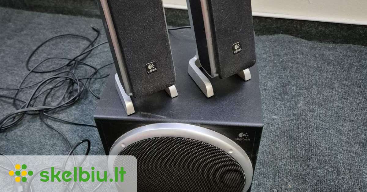 Logitech Z3 garso kolonėlės - Skelbiu.lt