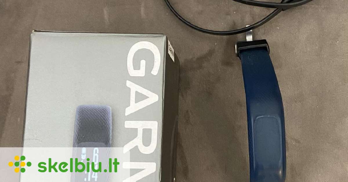 Garmin vivosmart 3 išmanioji apyrankė - Skelbiu.lt