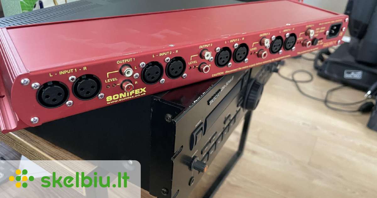 Sonifex Quad Stereo Balanced to Unbalanced Convert - Skelbiu.lt