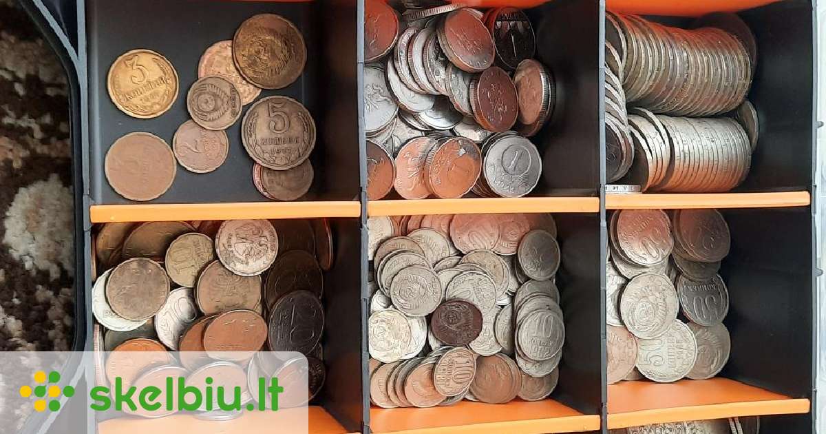 Rusiskos monetos - Skelbiu.lt