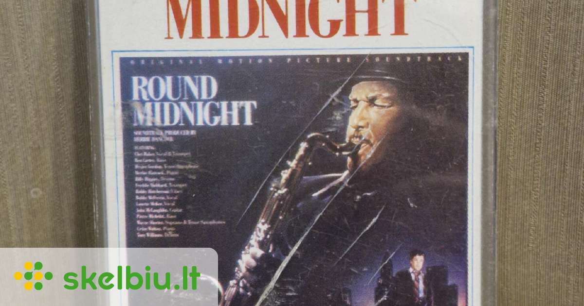 Audio kasetė Soundtrack Round Midnight - Skelbiu.lt