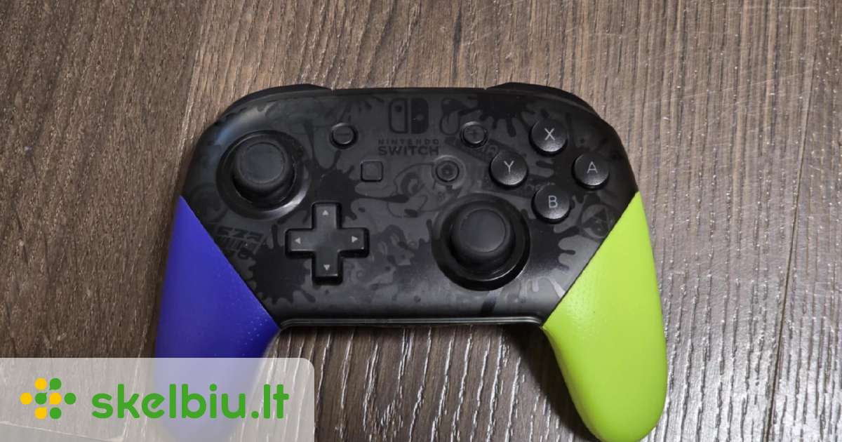 Žaidimų pultas Nintendo Switch Pro Controller - Skelbiu.lt