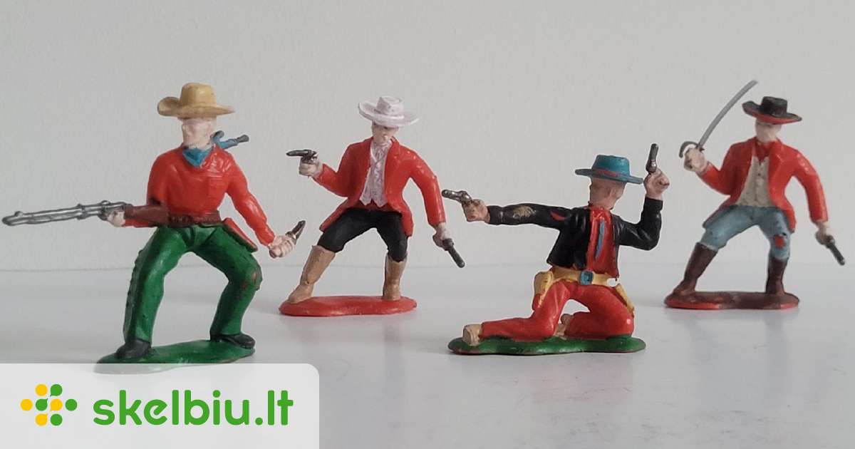 Kaubojai. Kareivėliai. Kareivukai. - Skelbiu.lt
