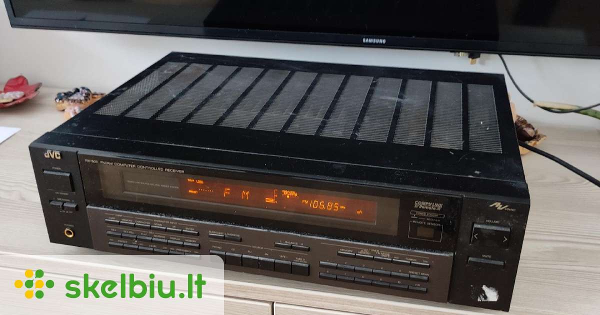 Receiver'is JVC Rx-503 - Skelbiu.lt