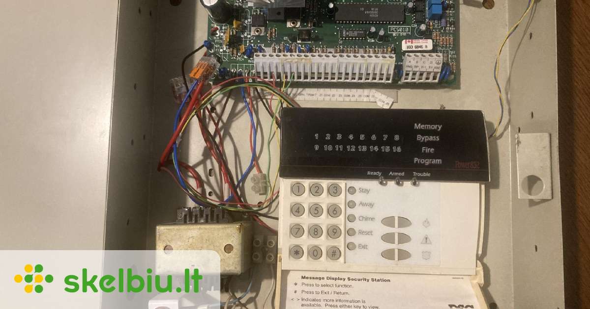 Apsaugos sistemos komplektas Dsc Pc5010 - Skelbiu.lt