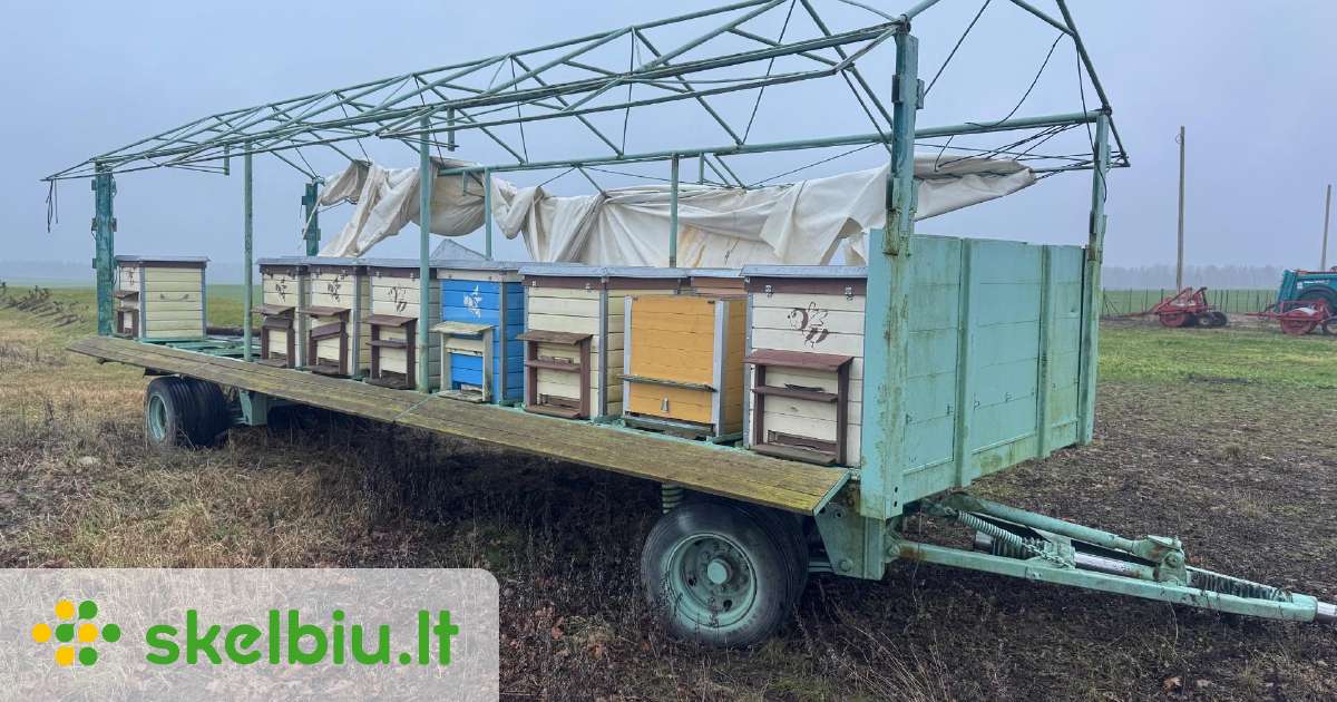 Priekaba, platforma 2 ašių - Skelbiu.lt