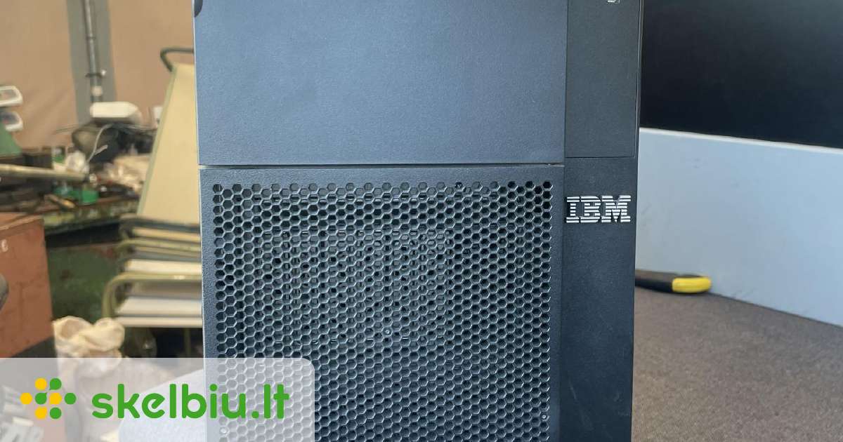 Serveris Ibm system x3550 m4 ir x3400 m2 - Skelbiu.lt