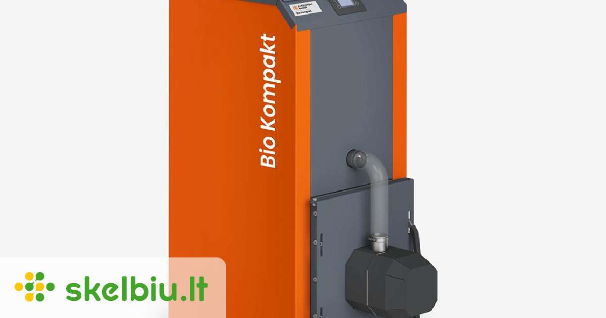 Bio kompakt - 5 klasė - granulinis katilas - Skelbiu.lt