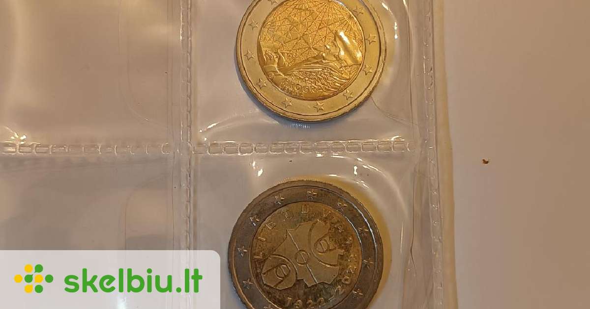 2 euro progines monetos skelbimai - Skelbiu.lt