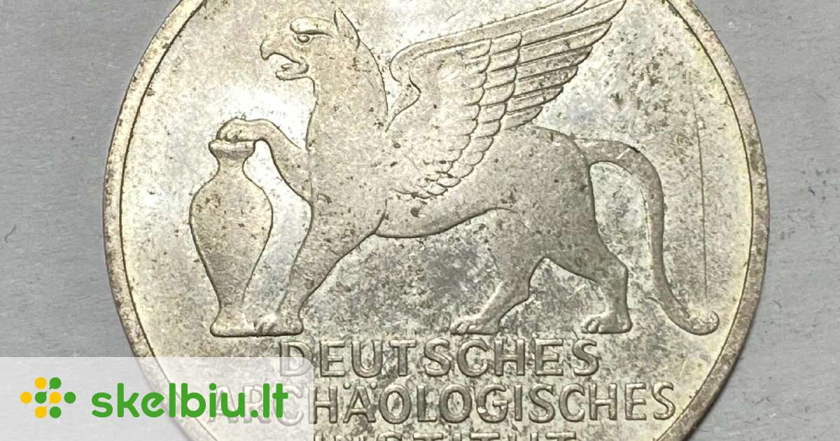 1979 J Vokietija silver pinigas 5 mark /K17 - Skelbiu.lt