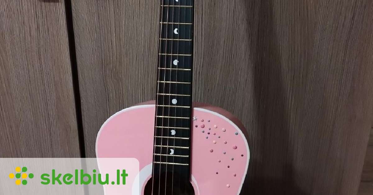 Gitara 84cm su akustinem stygom Luna - Skelbiu.lt